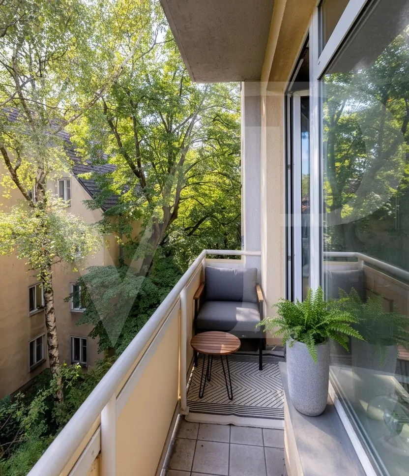 Helle 3 Zimmer Wohnung mit Balkon in Döbling - Perfekte Lage