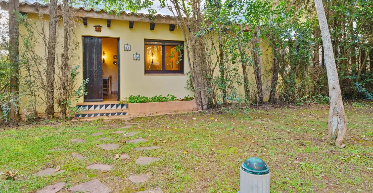 Mediterrane Finca mit ETV-Lizenz und Gästehaus in Santa Maria